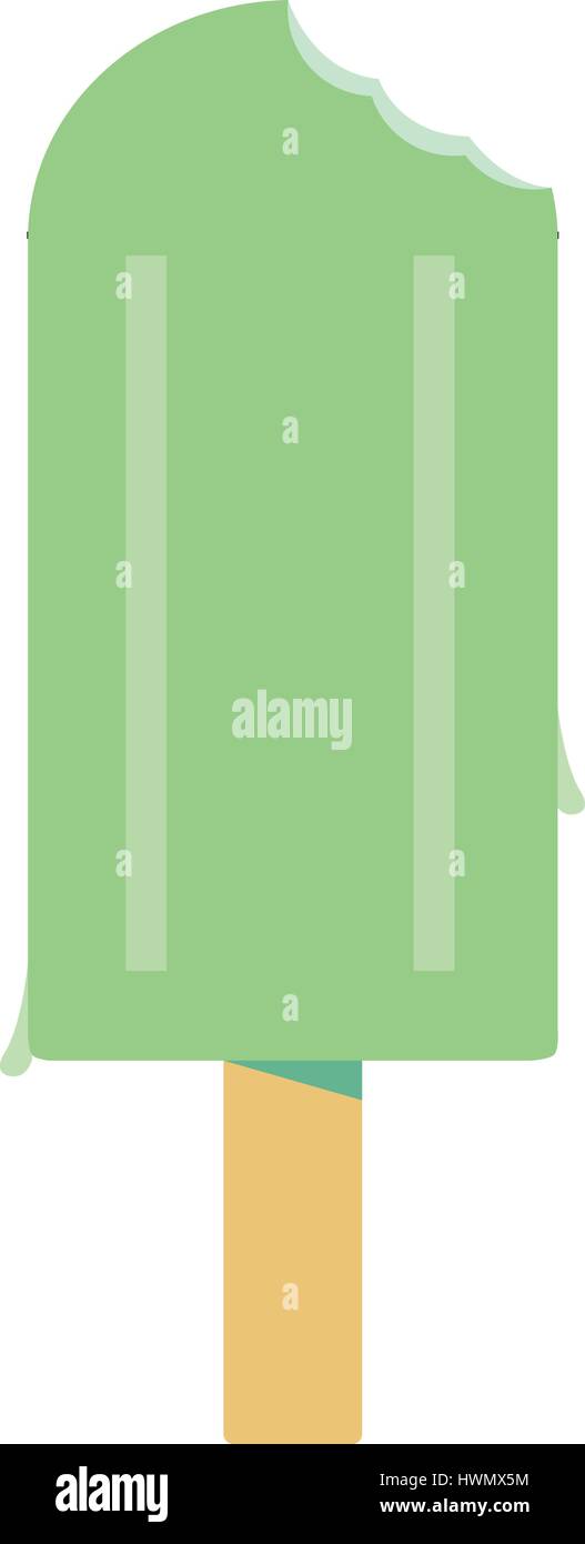 popsicle vector in a isolated background Stock Vector Image & Art - Alamy