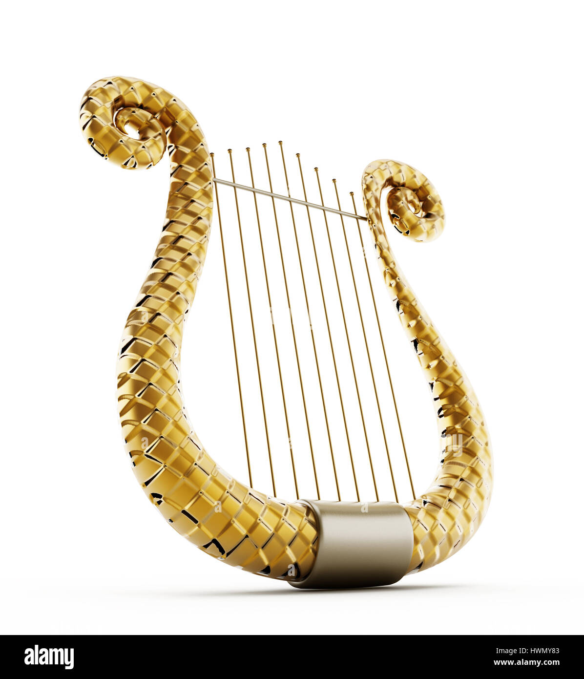 Classical musical instrument harp hi-res stock photography and images ...