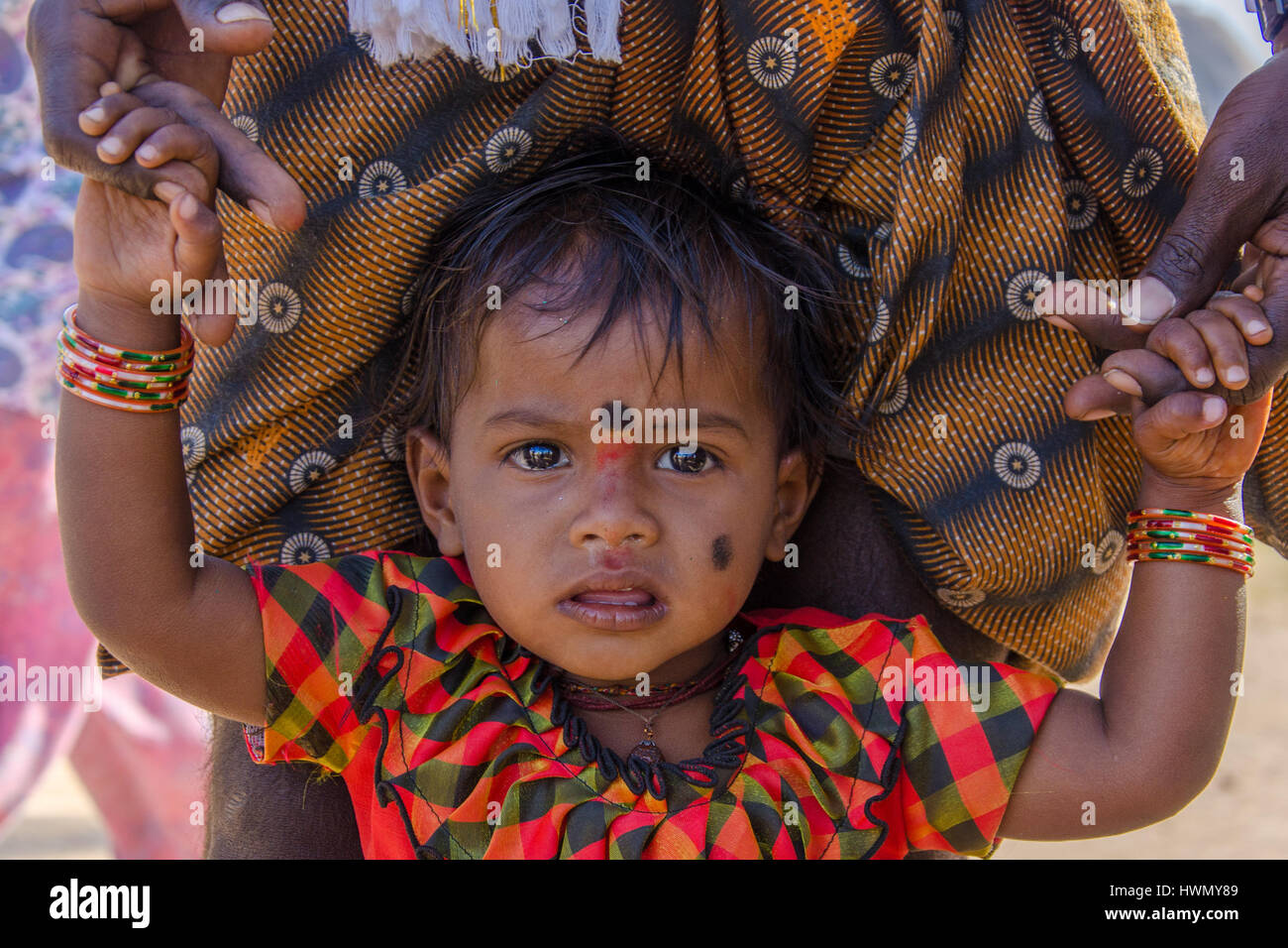 Indian boy in holy river hi-res stock photography and images - Alamy