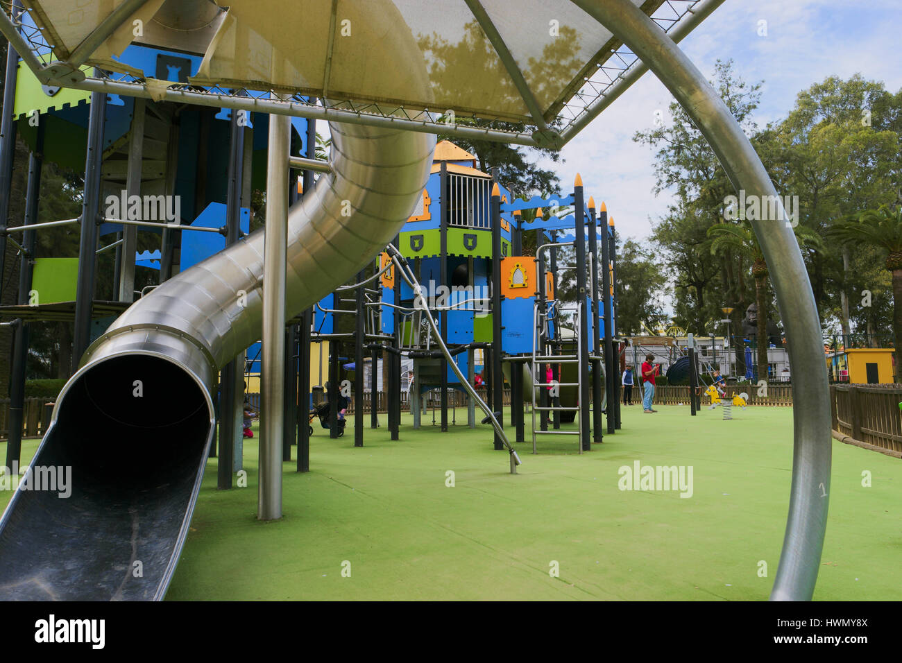 Landscaped playground hi-res stock photography and images - Alamy
