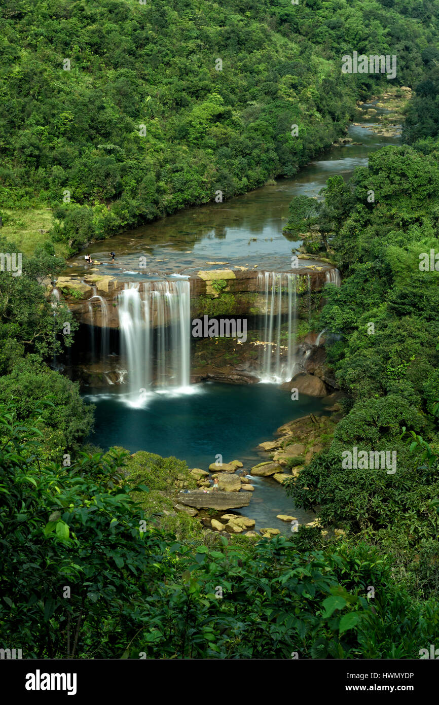 Krang Suri Waterfall Stock Photo - Alamy
