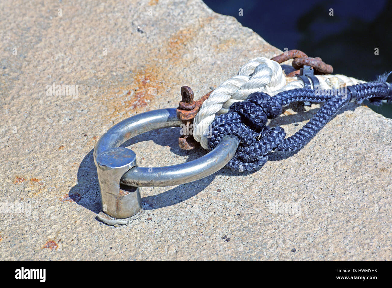 nautical anchor chains Stock Photo - Alamy