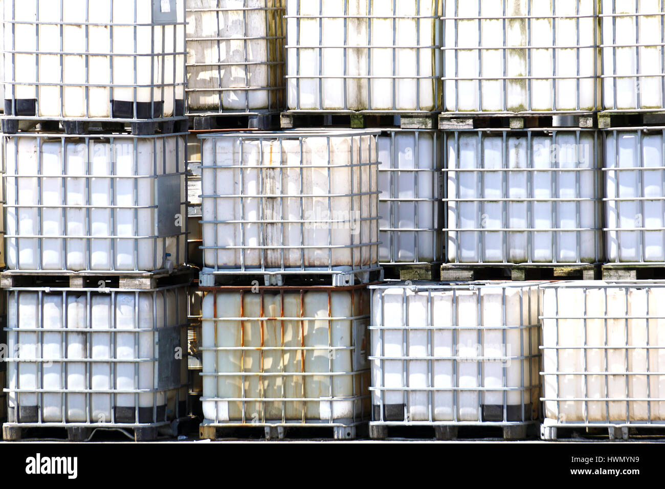 containers for industrial liquids Stock Photo - Alamy