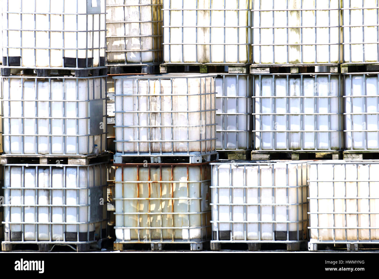 containers for industrial liquids Stock Photo - Alamy