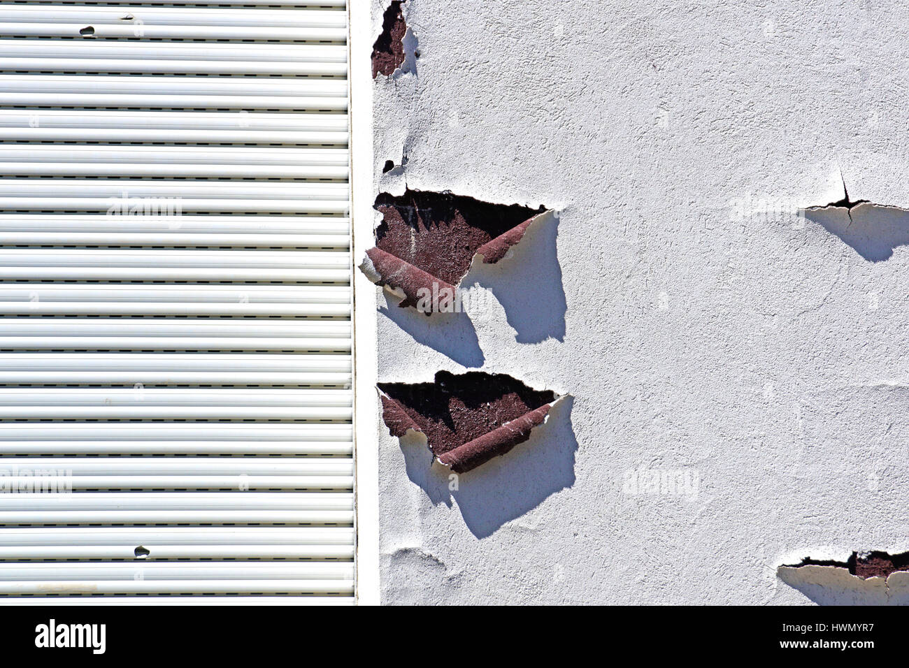 damaged wall detail Stock Photo - Alamy