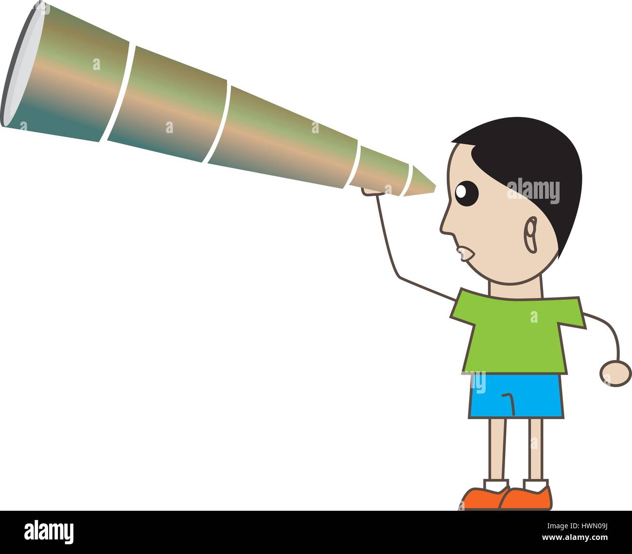 Planning success full length Stock Vector Images - Alamy