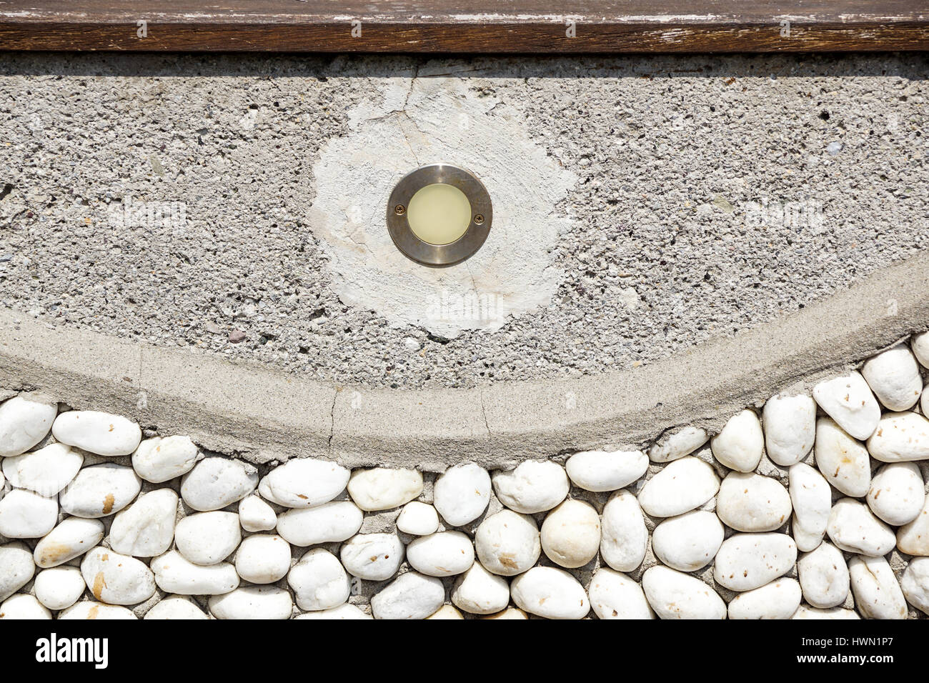 wall decorated with spotlight Stock Photo - Alamy