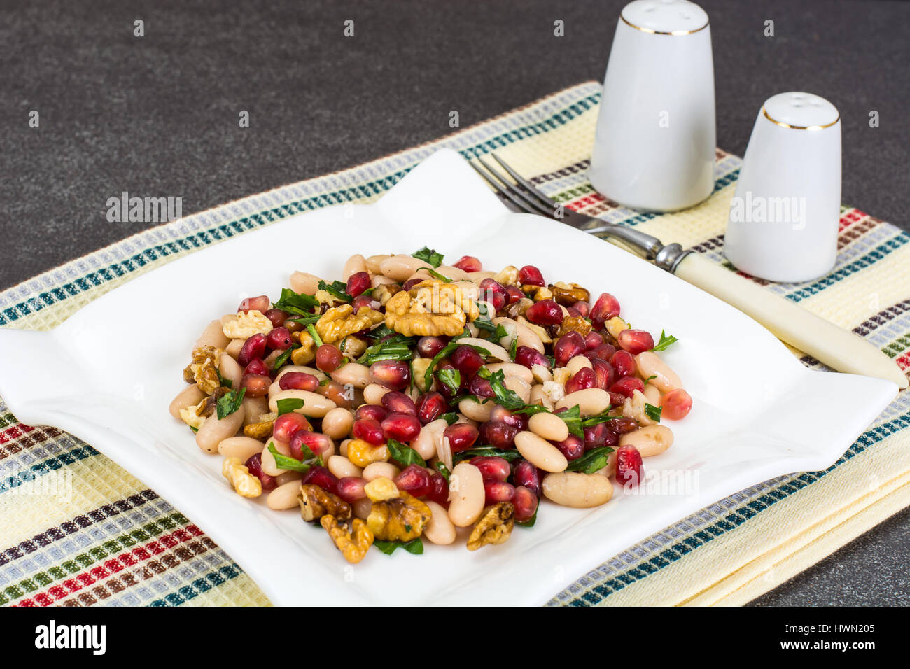 Lenten dish of beans Stock Photo - Alamy