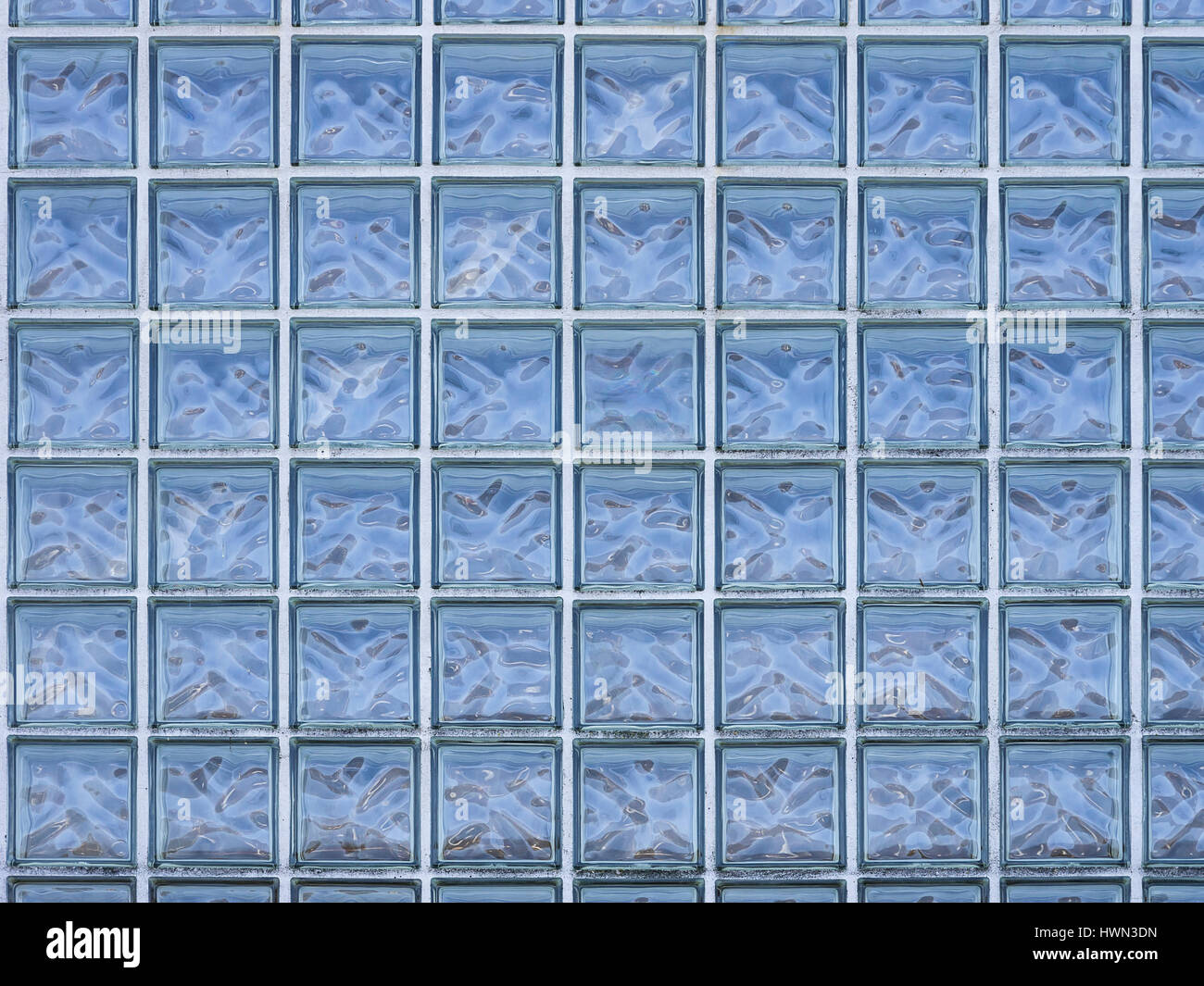 Textures of the city - Window made of glass bricks Stock Photo - Alamy