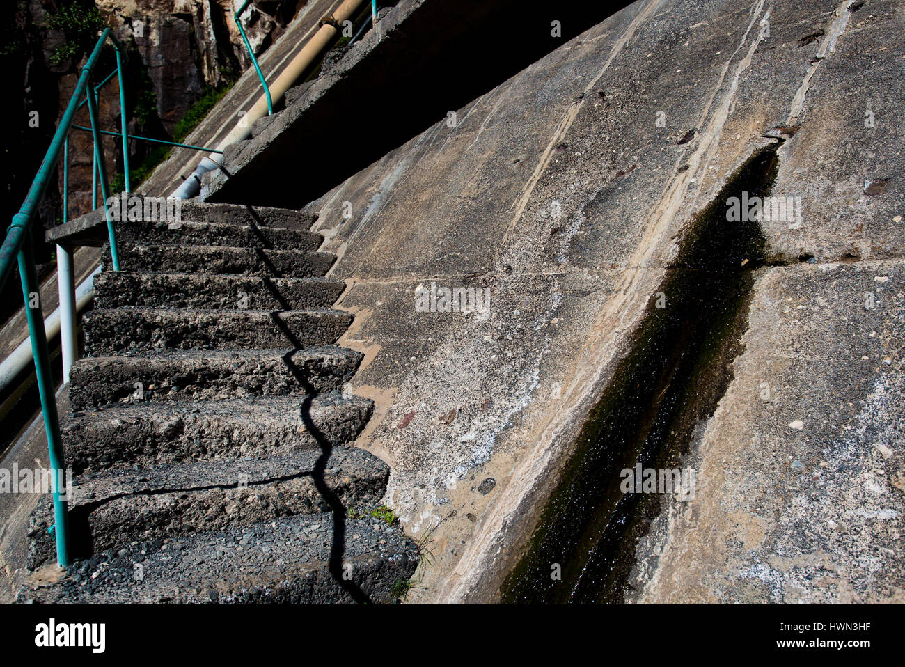 Dam and steps hi-res stock photography and images - Alamy
