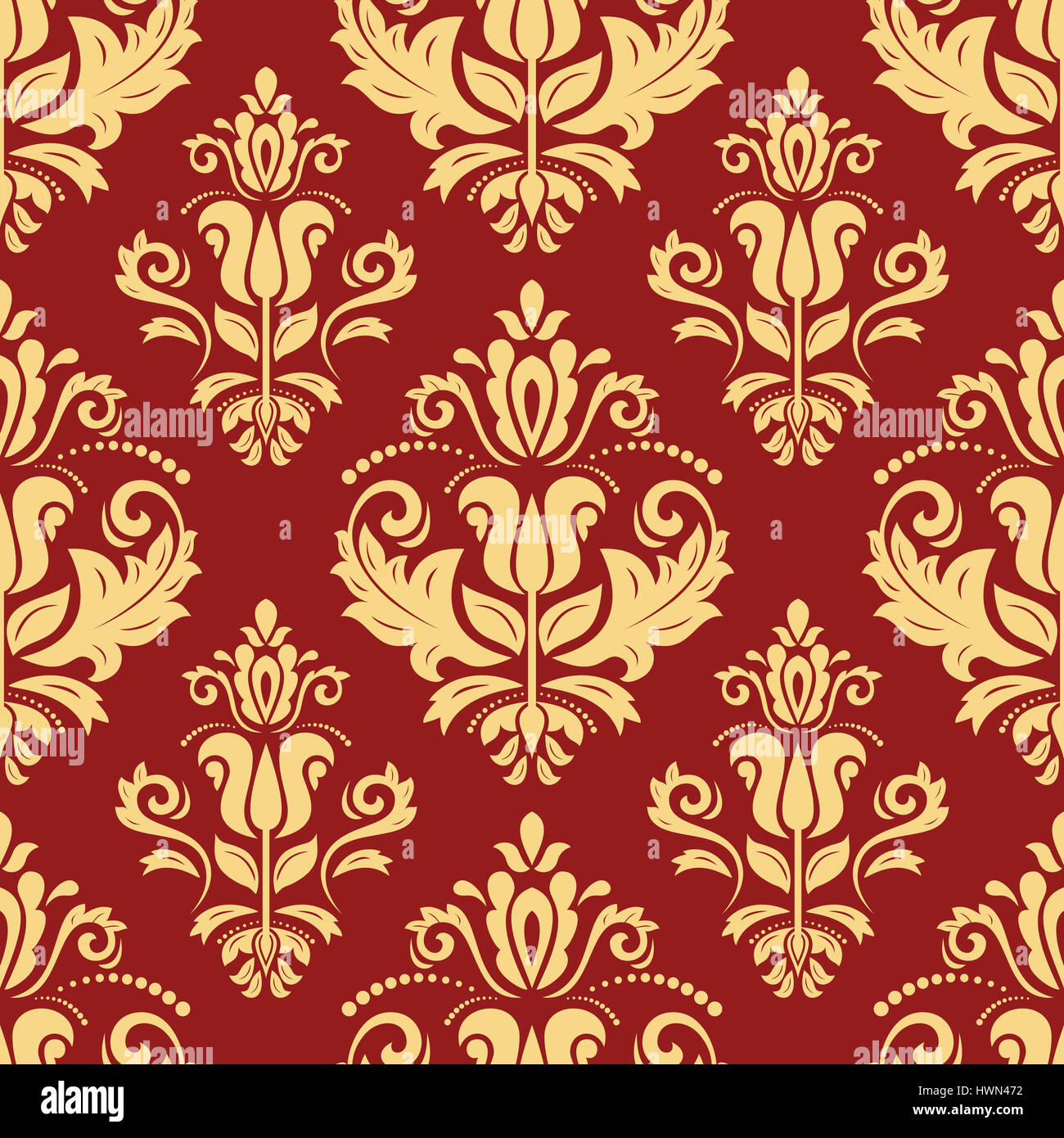 Seamless Baroque Pattern Stock Photo - Alamy