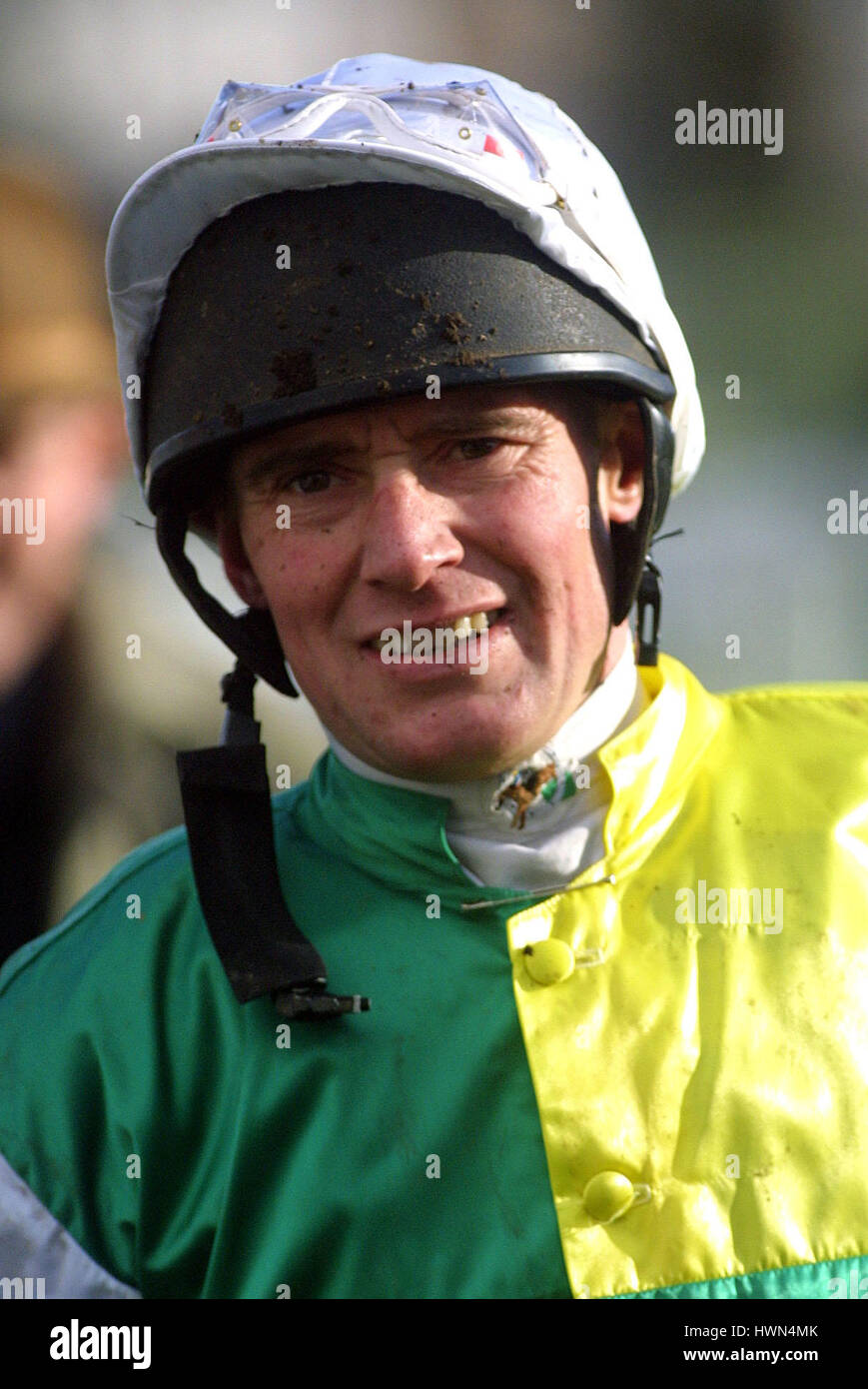 RUSSELL GARRITTY JOCKEY DONCASTER RACES DONCASTER 01 March 2002 Stock ...