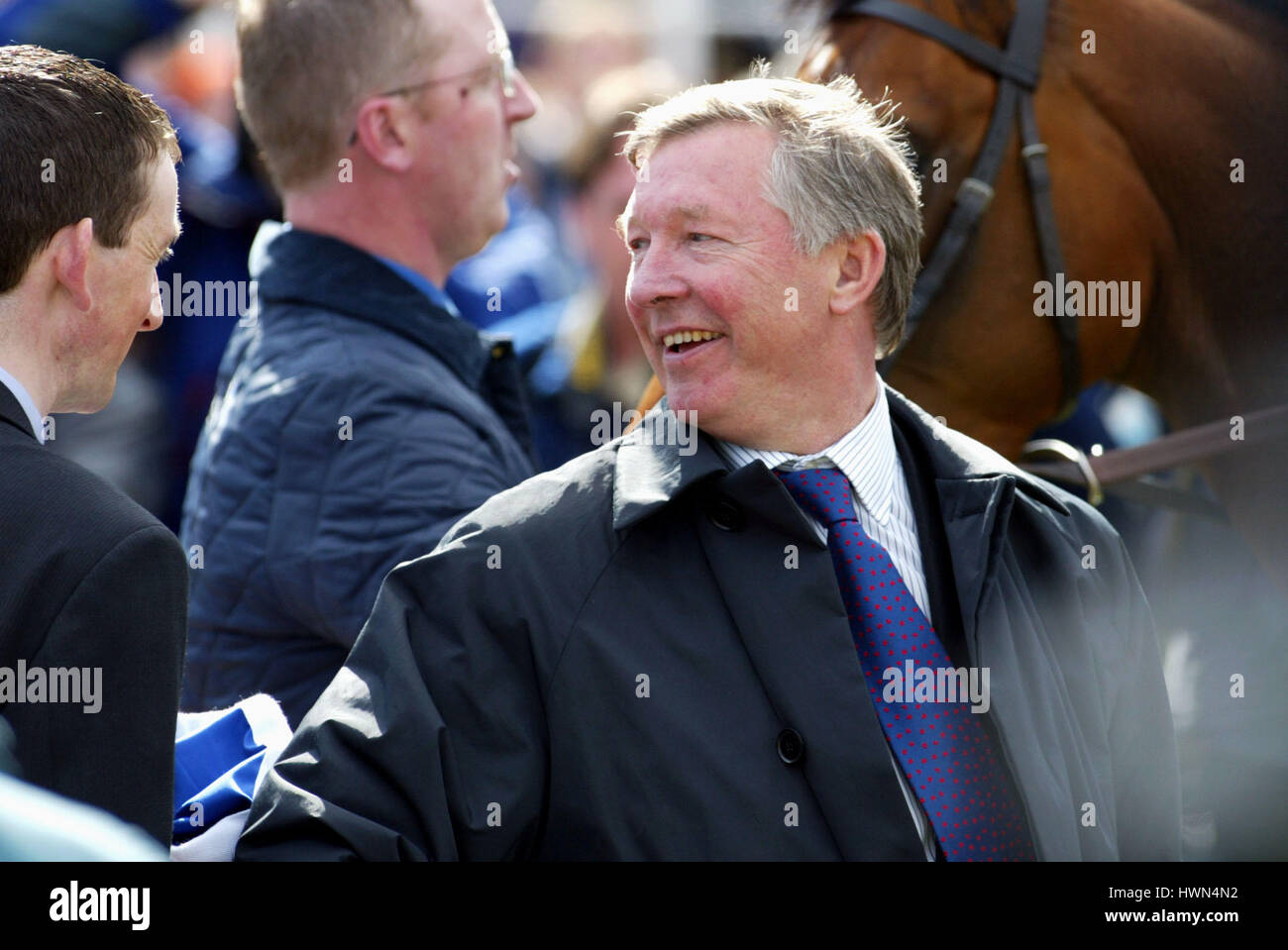 ALEX FERGUSON. RACE HORCE OWNER NEWMARKET RACECOURSE NEWMARKET 04 May ...
