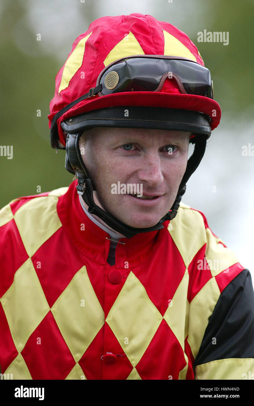 JOSEPH FANNING JOCKEY BEVERLEY RACECOURSE BEVERLEY 21 May 2002 Stock ...