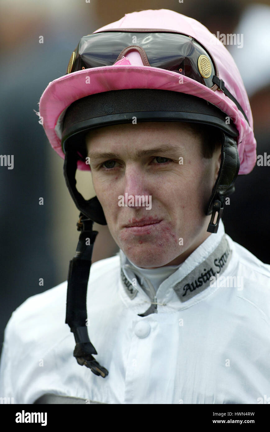 STEPHEN CARSON JOCKEY NEWMARKET RACECOURSE NEWMARKET 04 May 2002 Stock ...