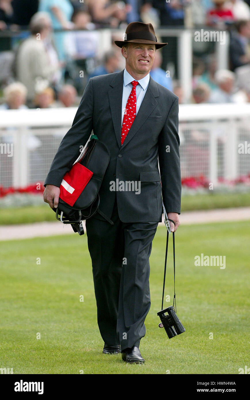 JOHN GOSDEN RACE HORSE TRAINER YORK RACECOURSE YORK 22 August 2002 ...