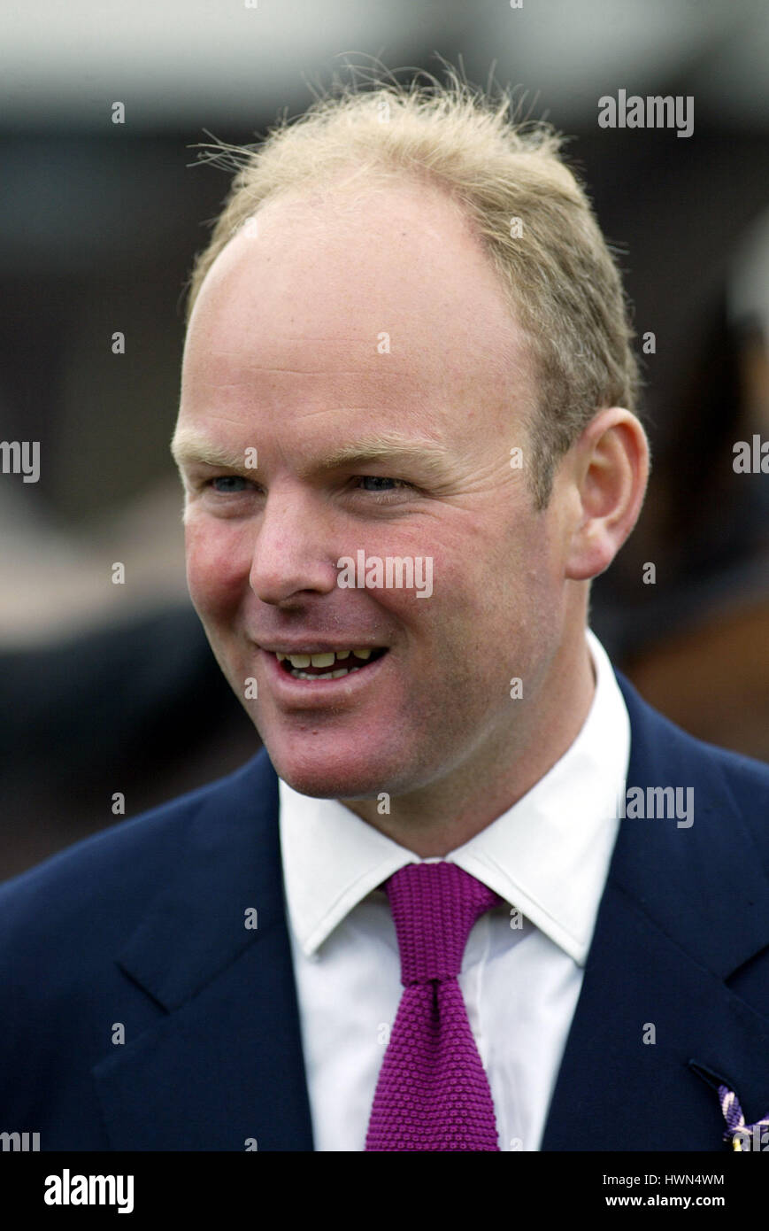 DAVID LODER RACE HORSE TRAINER YORK RACECOURSE YORK 20 August 2002 ...