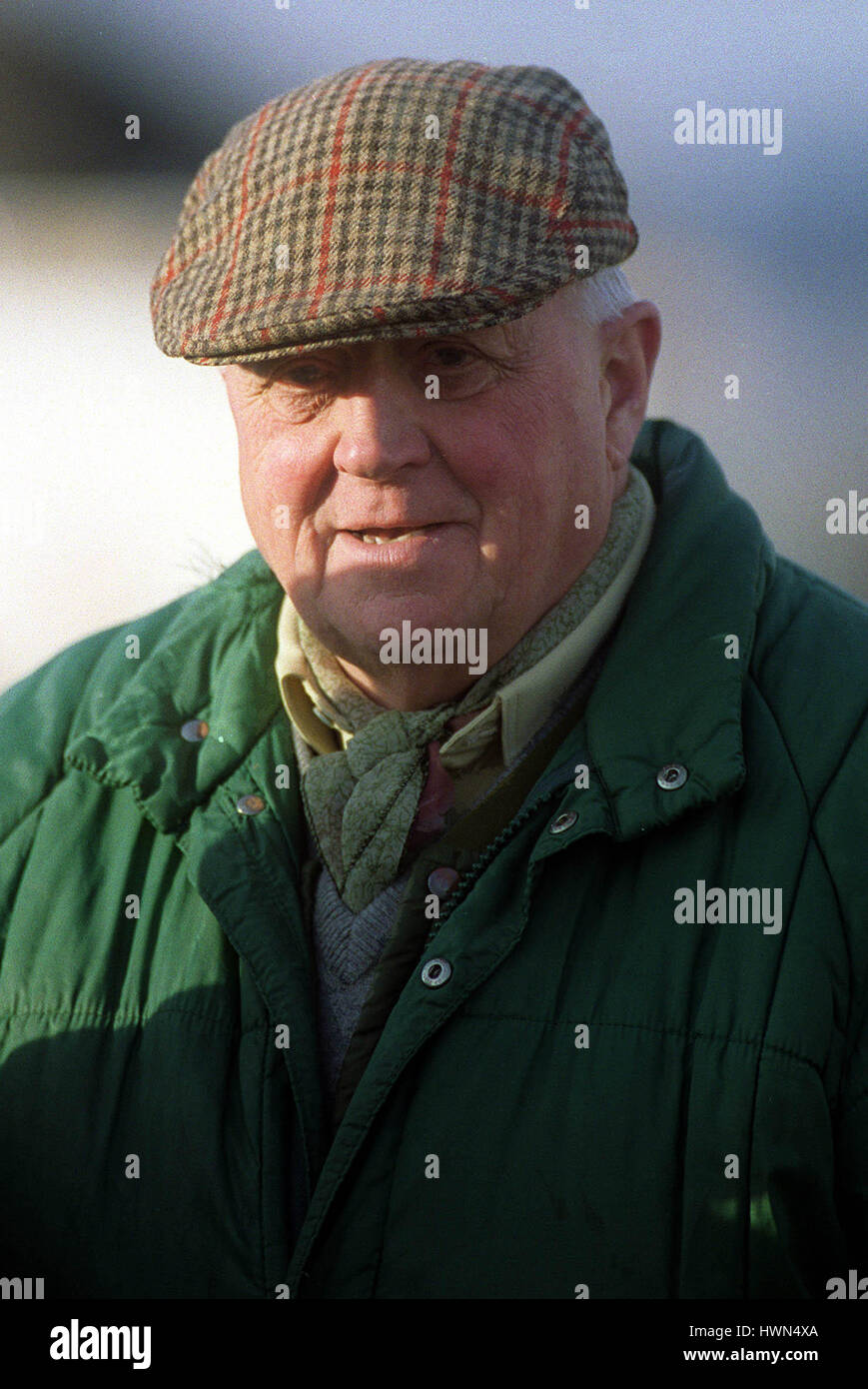 MICK EASTERBY RACE HORSE TRAINER WETHERBY RACECOURSE WETHERBY ENGLAND ...