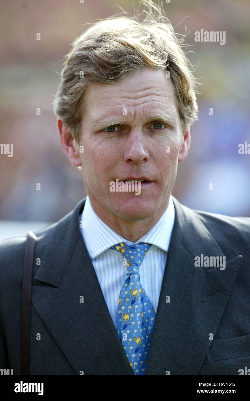 MICHAEL BELL RACE HORSE TRAINER NEWMARKET RACECOURSE NEWMARKET 16 April ...