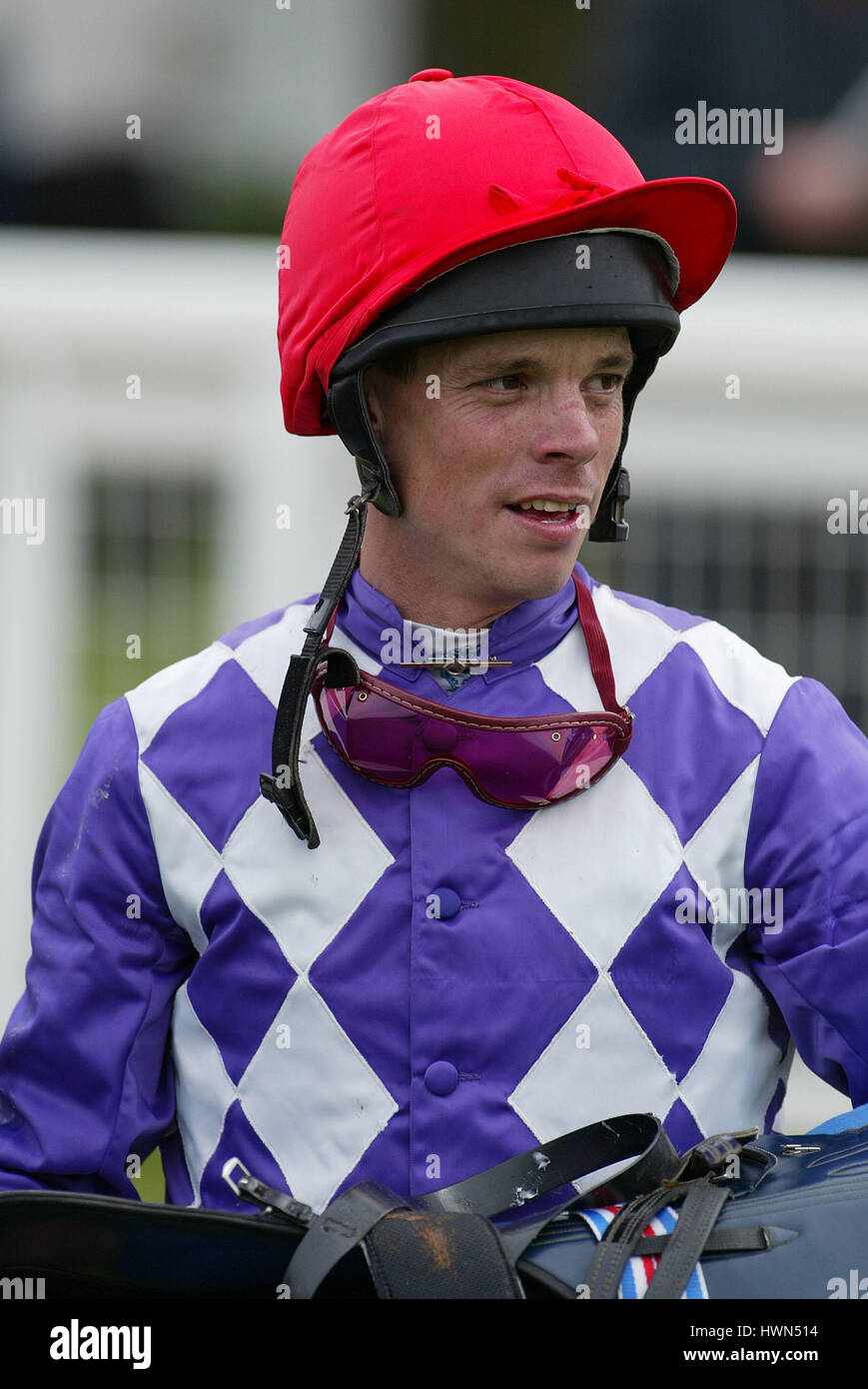 JASON EDMUNDS JOCKEY BEVERLEY RACECOURSE BEVERLEY 21 May 2002 Stock ...