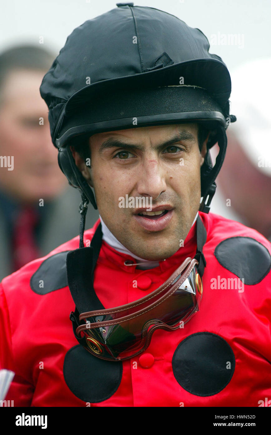 DARRYLL HOLLAND JOCKEY DONCASTER RACECOURSE DONCASTER 13 September 2002 ...
