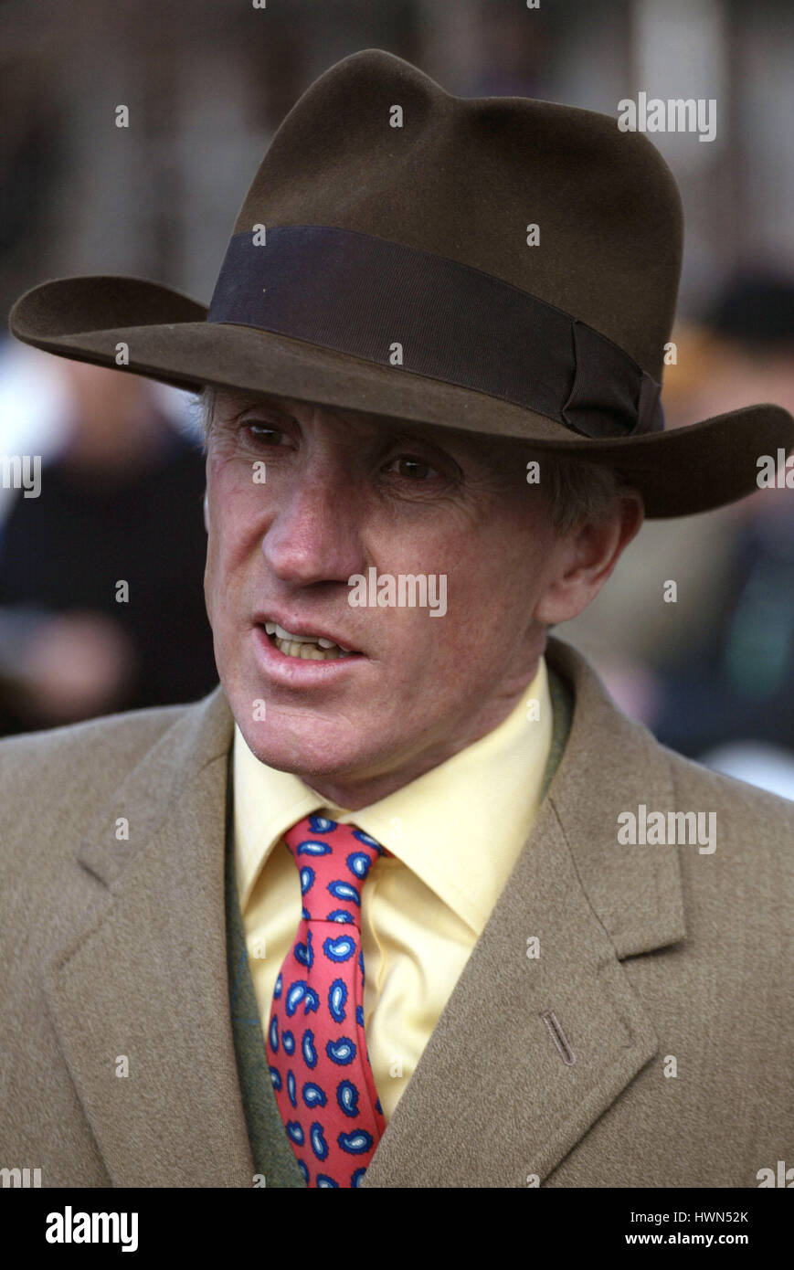 CHARLIE MANN RACE HORSE TRAINER CHELTENHAM RACECOURSE CHELTENHAM 14 ...