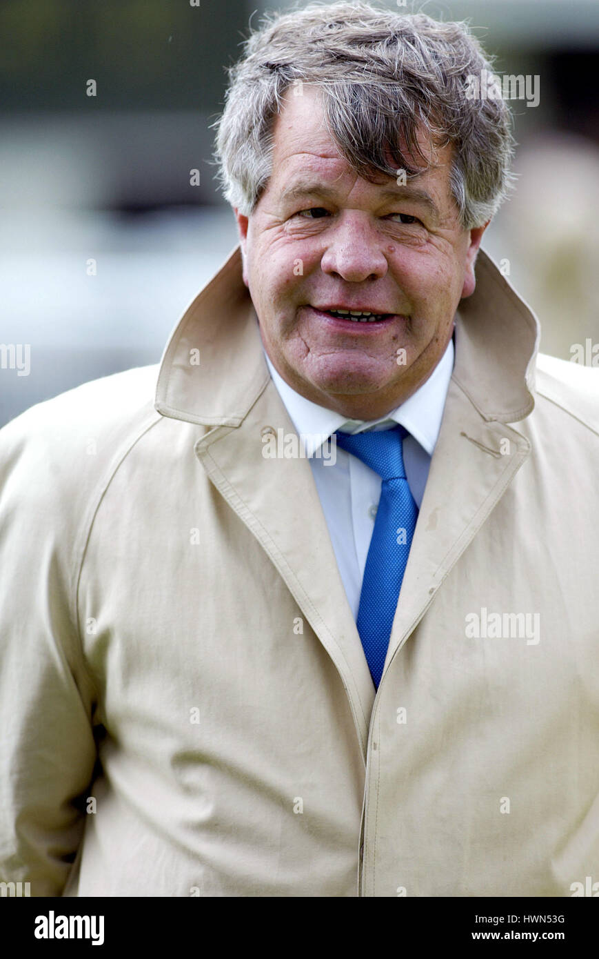 SIR MICHAEL STOUTE RACE HORSE TRAINER YORK RACECOURSE YORK 14 May 2002 ...