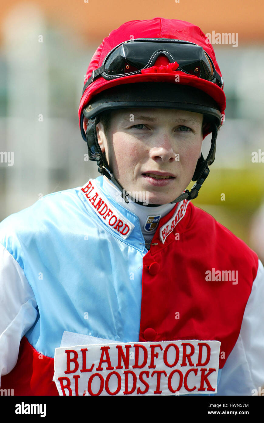 JAMIE SPENCER JOCKEY NEWMARKET RACECOURSE NEWMARKET 03 May 2002 Stock ...