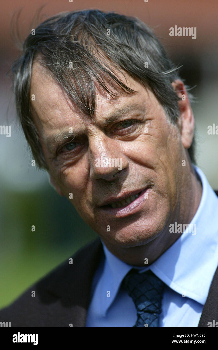 HENRY CECIL RACE HORSE TRAINER 25 May 2002 Stock Photo - Alamy