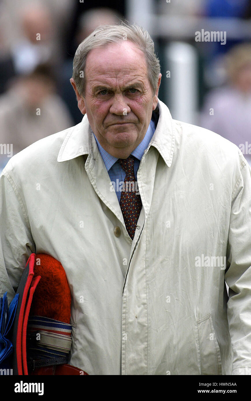 RICHARD HANNON RACE HORSE TRAINER YORK RACECOURSE YORK 14 May 2002 ...