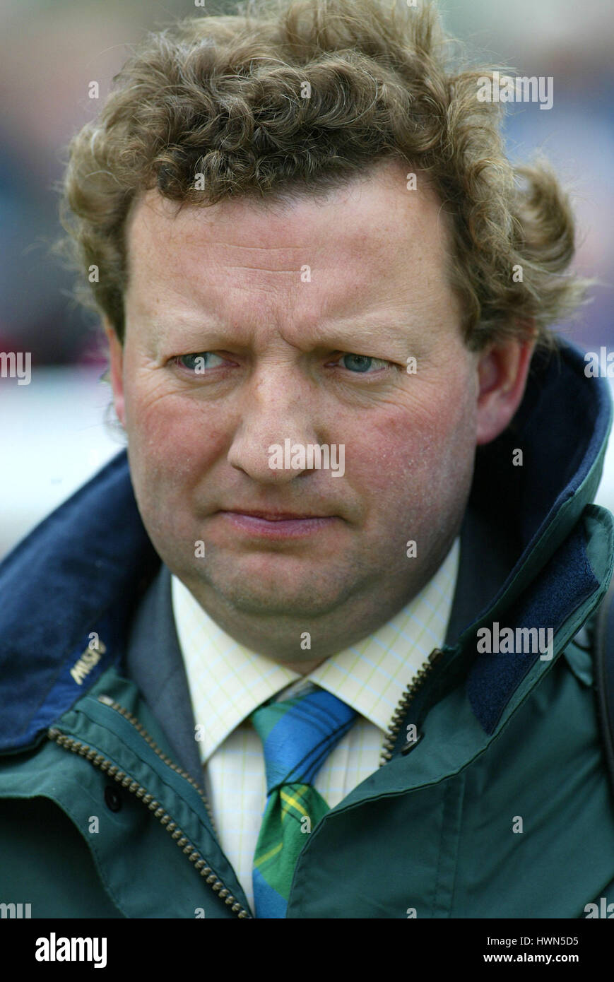 MARK JOHNSTON RACE HORSE TRAINER YORK RACECOURSE YORK 14 May 2002 Stock ...