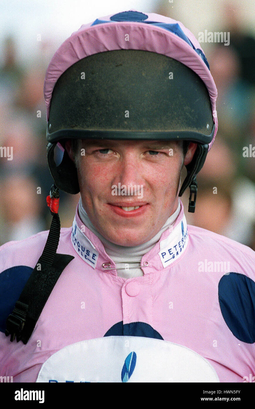 ALAN DEMPSEY JOCKEY WETHERBY RACECOARSE WETHERBY ENGLAND 03 November ...