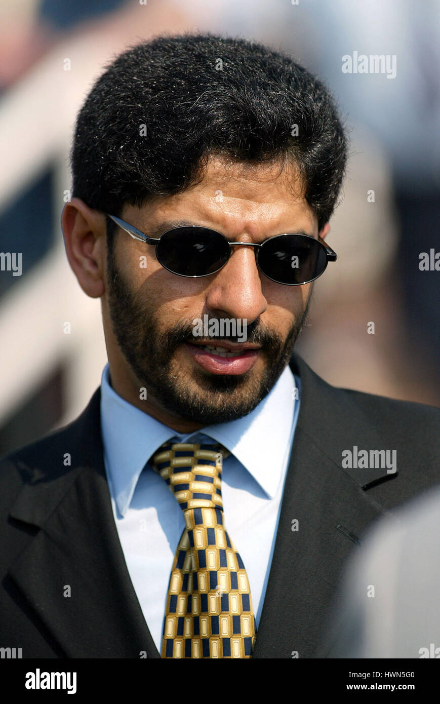 SAEED BIN SUROOR RACE HORSE TRAINER YORK RACECOURSE YORK 16 May 2002 ...