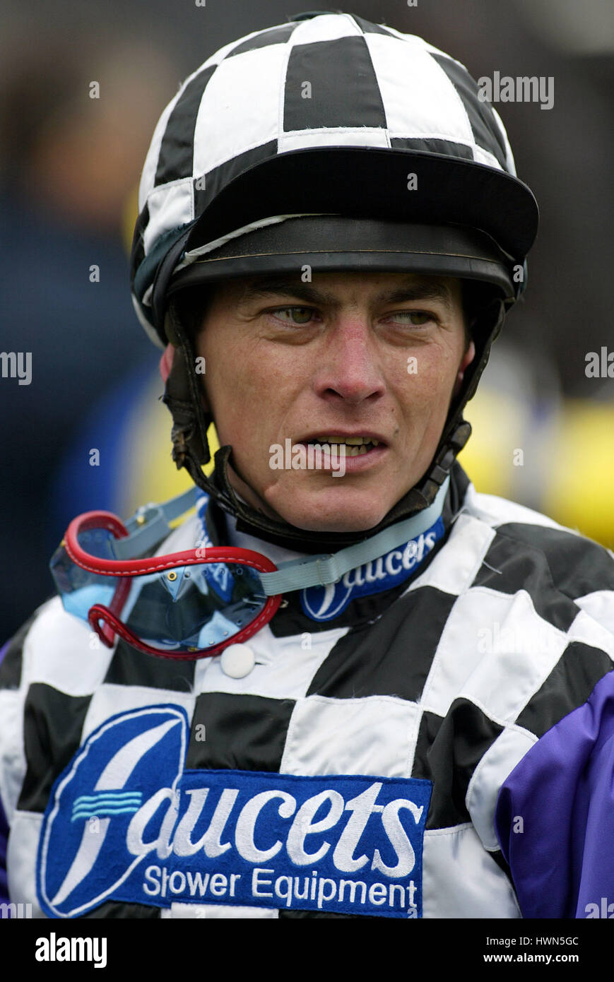 JASON TATE JOCKEY NEWMARKET RACECOURSE NEWMARKET 05 May 2002 Stock ...