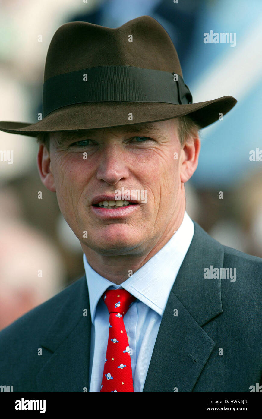 JOHN GOSDEN RACE HORSE TRAINER YORK RACECOURSE YORK 22 August 2002 ...