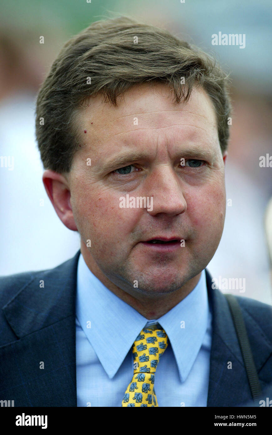 TIM EASTERBY RACE HORSE TRAINER YORK RACECOURSE YORK 20 August 2002 ...