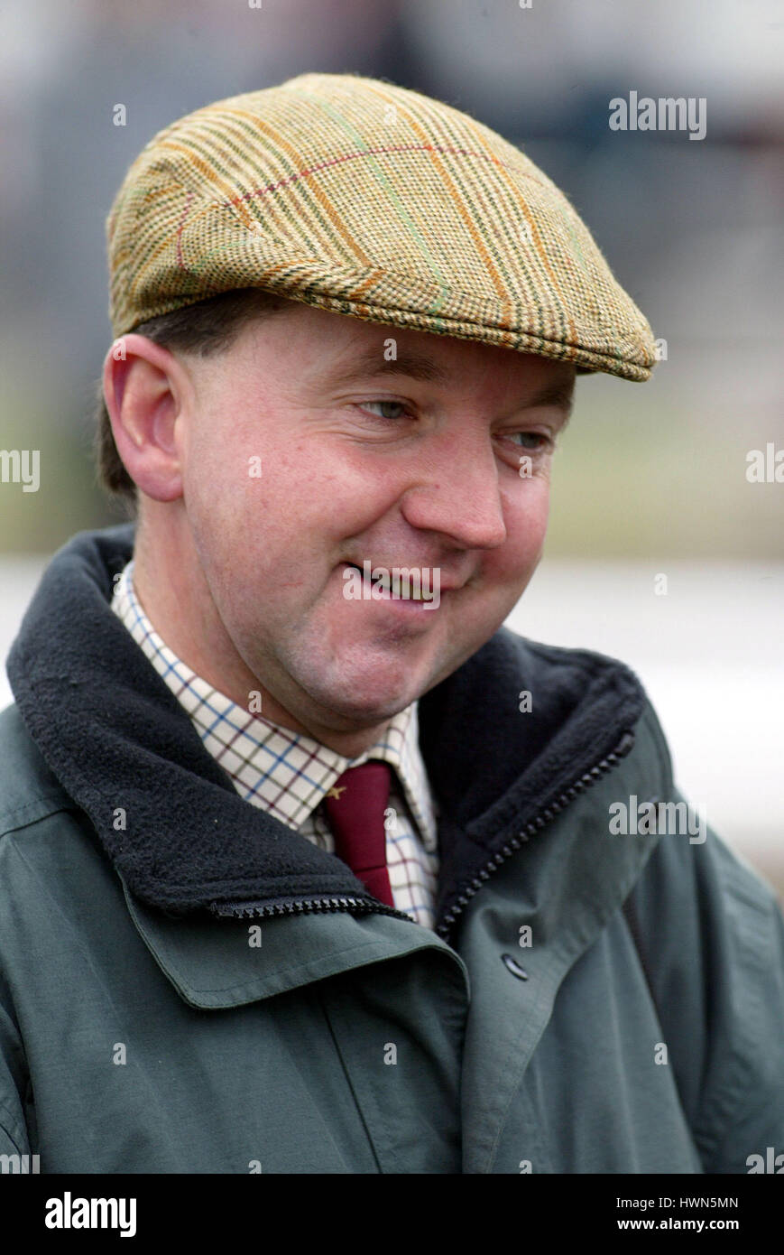 TIM EASTERBY RACE HORSE TRAINER WETHERBY RACECOARSE WETHERBY ENGLAND 01 ...