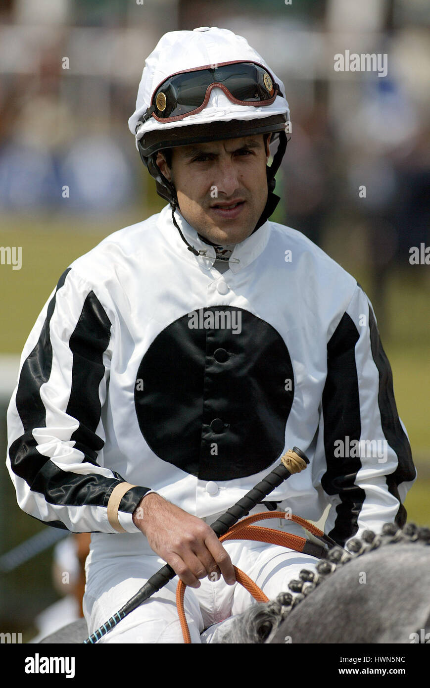 DARRYLL HOLLAND JOCKEY NEWMARKET RACECOURSE NEWMARKET 03 May 2002 Stock ...
