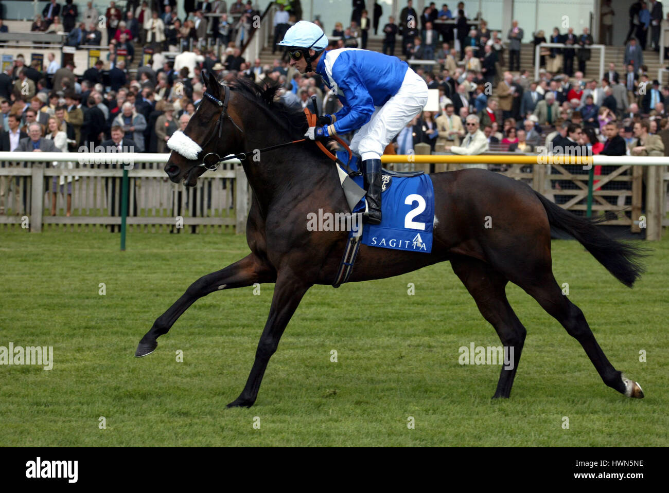 STORMING HOME RIDDEN BY M.HILLS NEWMARKET RACECOURSE NEWMARKET 03 May ...