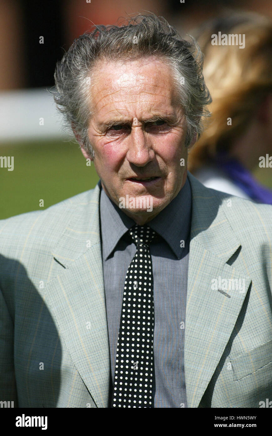 BILL TURNER RACE HORSE TRAINER 25 May 2002 Stock Photo - Alamy
