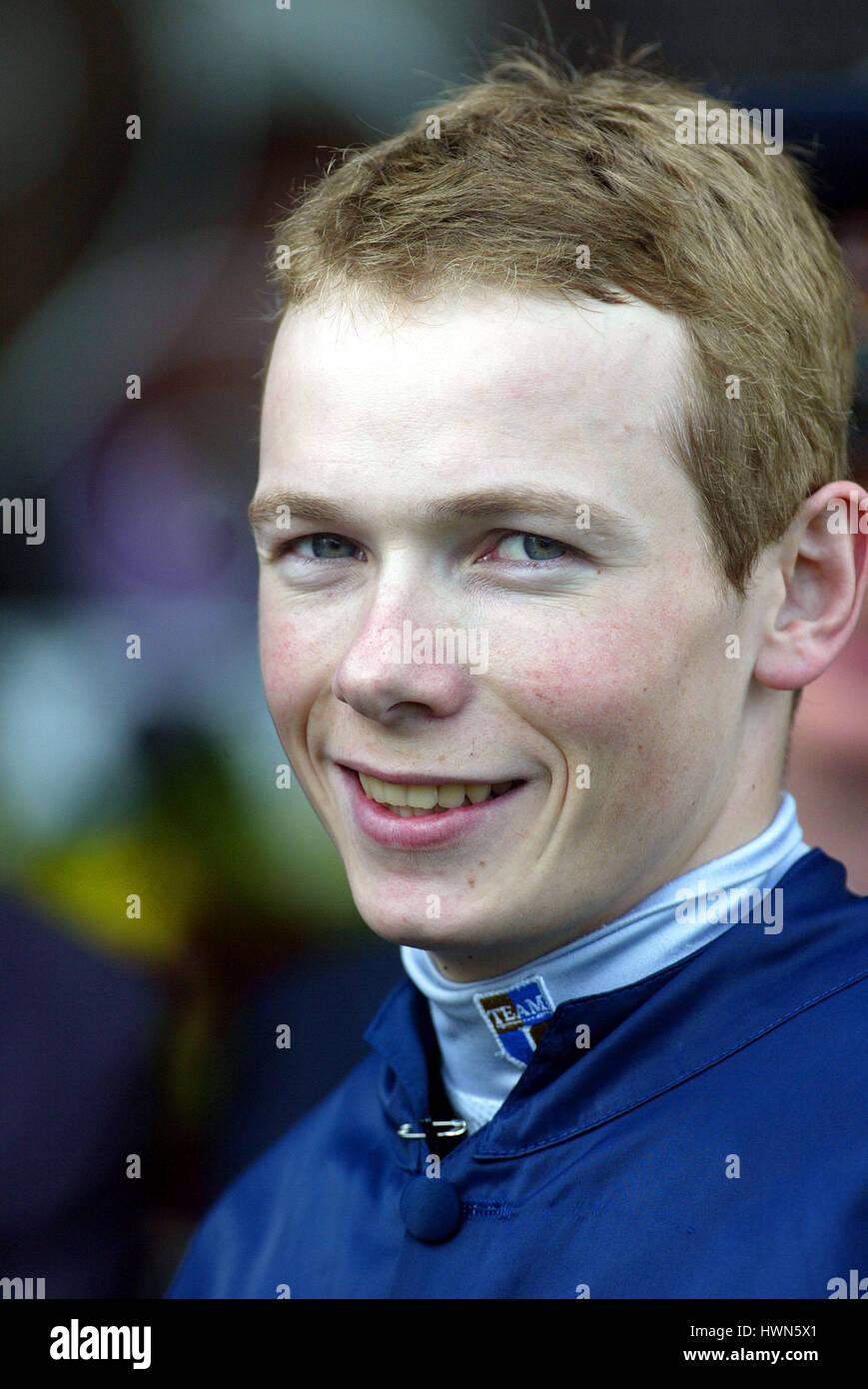 JAMIE SPENCER JOCKEY DONCASTER DONCASTER RACECOURSE 12 September 2002 ...