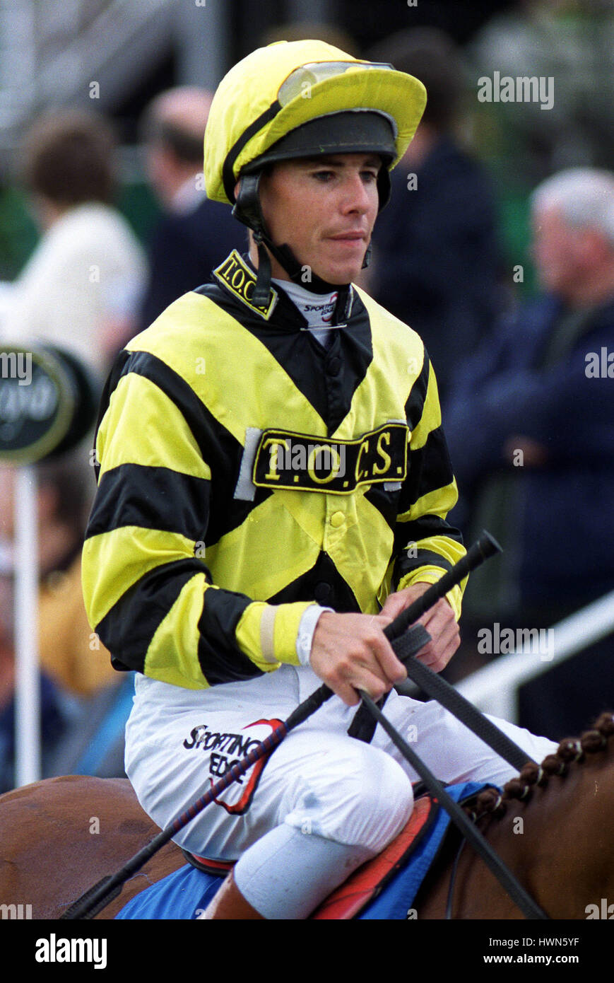 ALAN DALY JOCKEY YORK YORK RACECOURSE YORK 16 June 2001 Stock Photo - Alamy