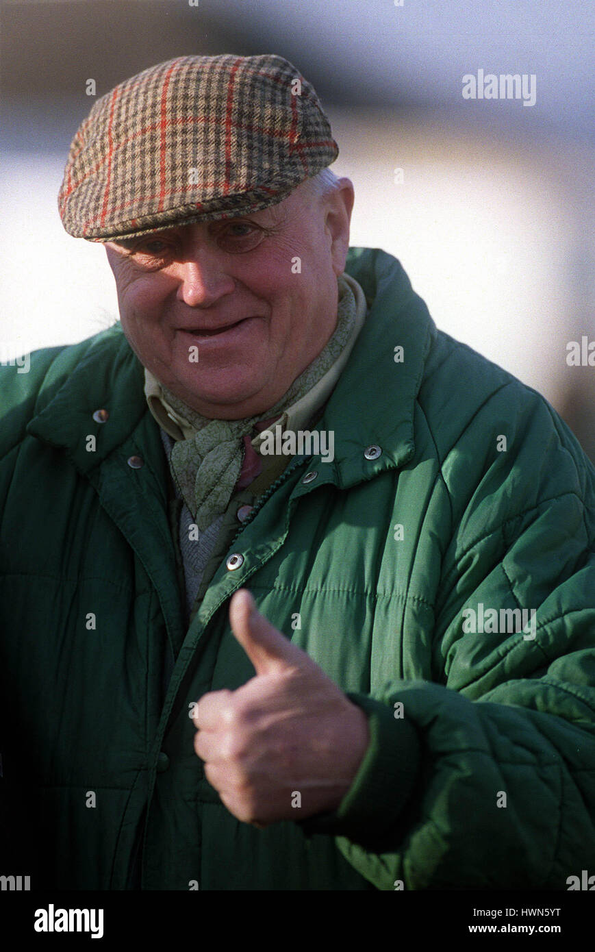 MICK EASTERBY RACE HORSE TRAINER WETHERBY RACECOURSE WETHERBY ENGLAND ...