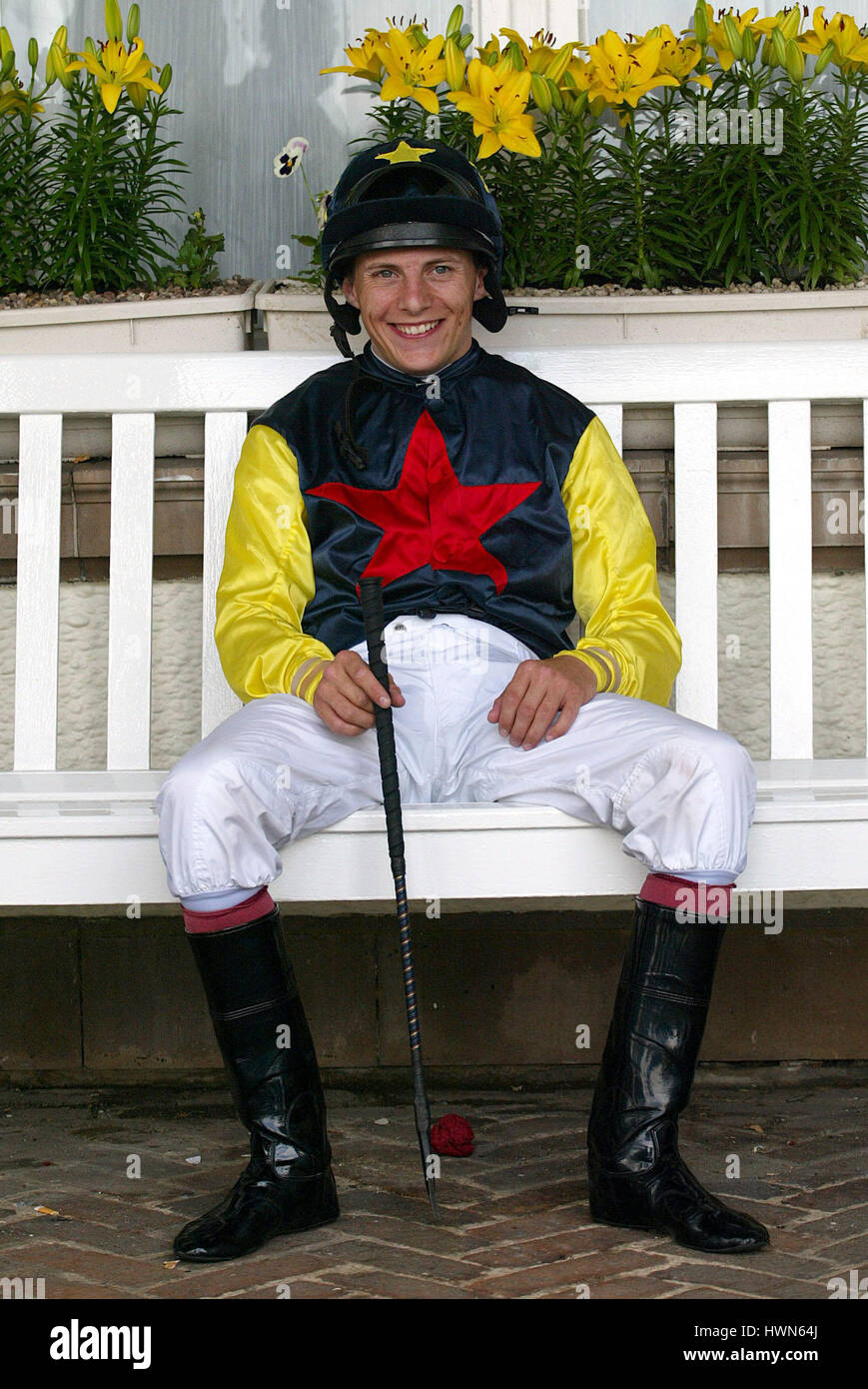 EDWARD AHERN JOCKEY DONCASTER RACECOURSE DONCASTER 13 September 2002 ...