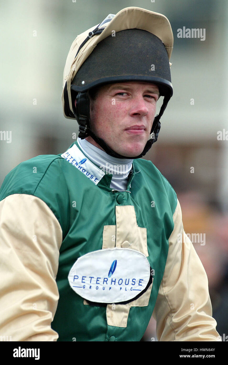ALAN DEMPSEY JOCKEY WETHERBY RACECOARSE WETHERBY ENGLAND 01 November ...