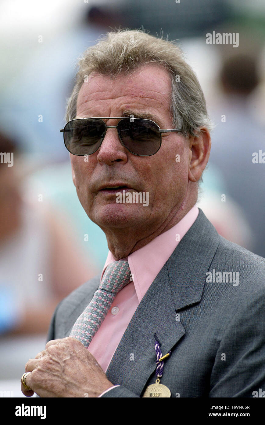 CLIVE BRITTAIN RACE HORSE TRAINER YORK RACES YORK 22 August 2002 Stock ...