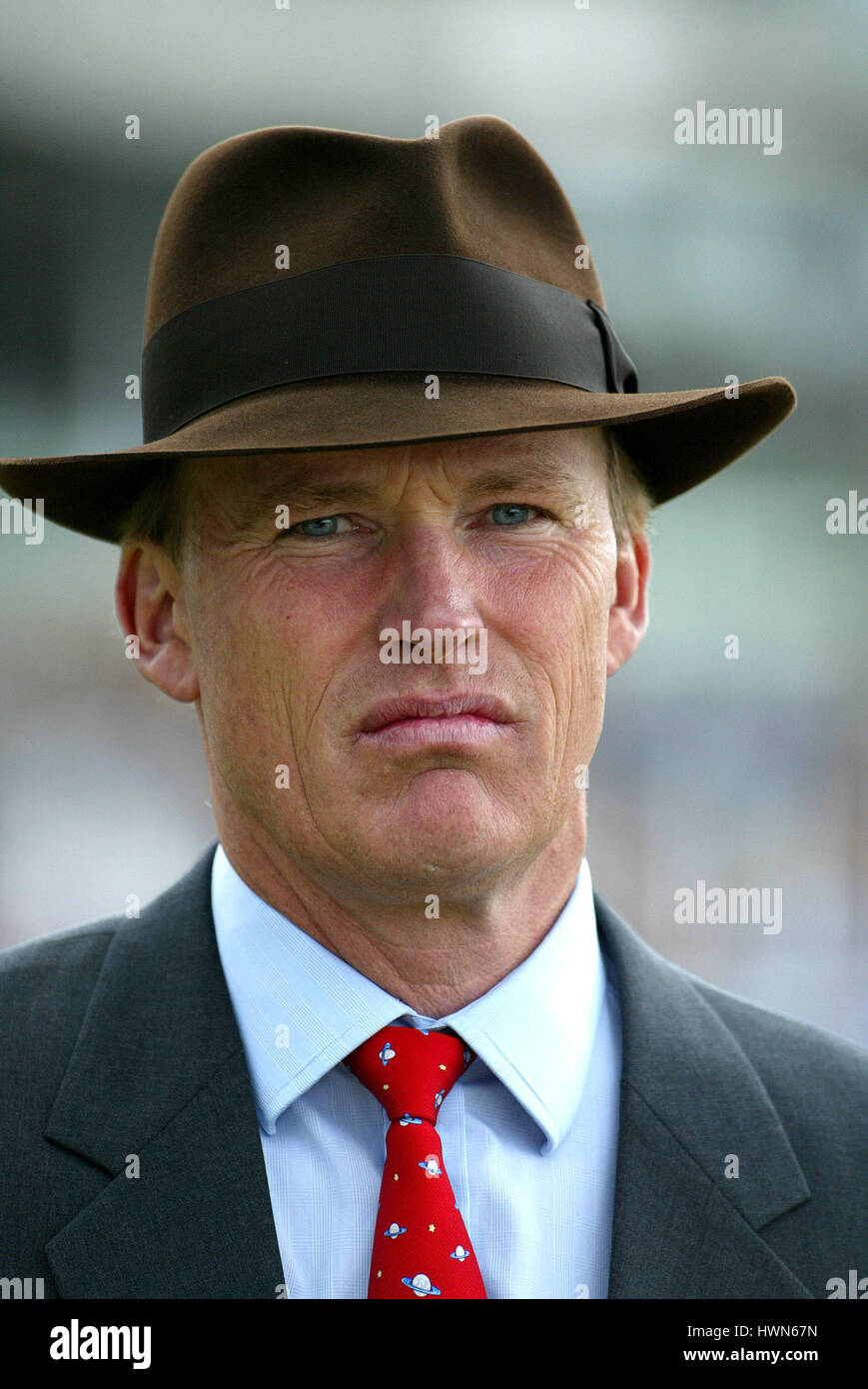 JOHN GOSDEN RACE HORSE TRAINER YORK RACECOURSE YORK 22 August 2002 ...