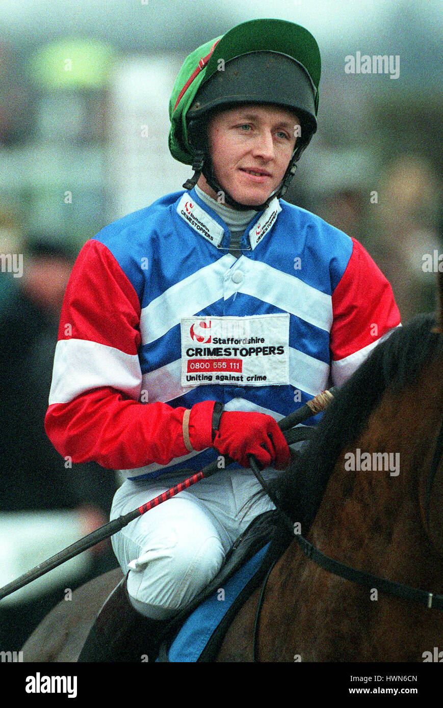 LEE VICKERS JOCKEY DONCASTER DONCASTER RACECOURSE 15 December 2001 ...