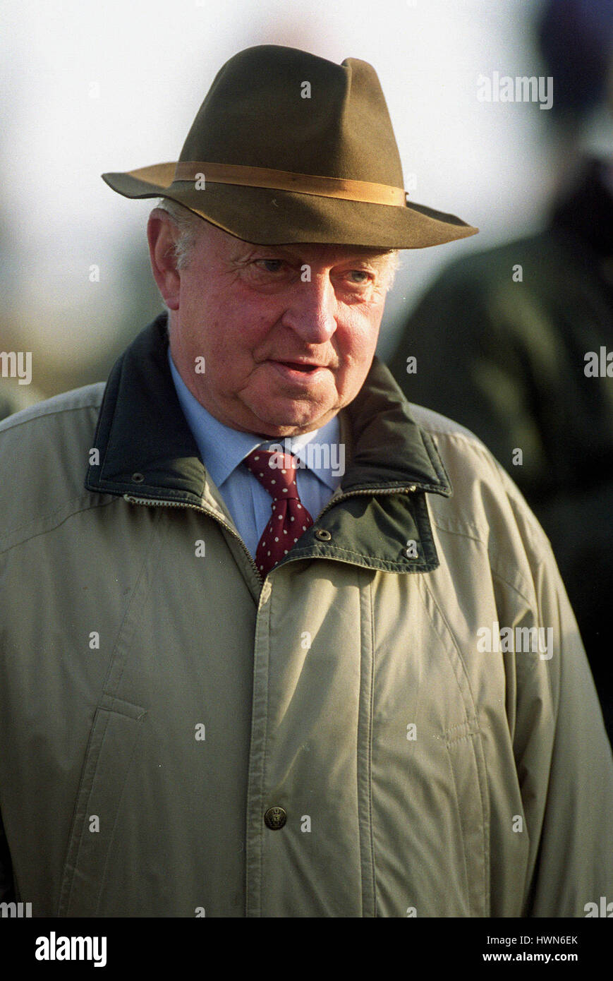 PETER EASTERBY FORMER RACEHORSE TRAINER WETHERBY RACECOURSE WETHERBY ...