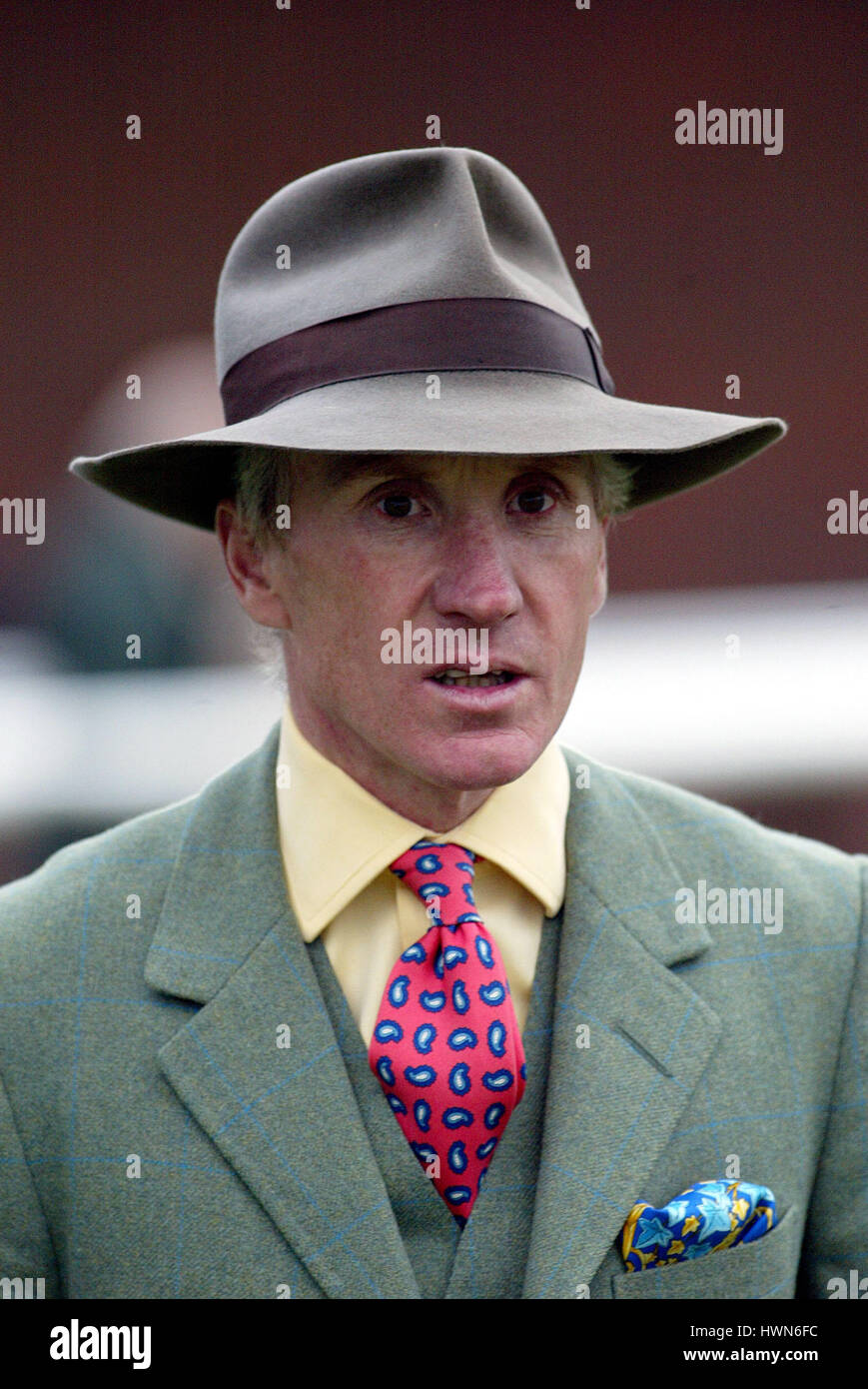 CHARLIE MANN RACE HORSE TRAINER CHELTENHAM RACECOURSE CHELTENHAM 17 ...